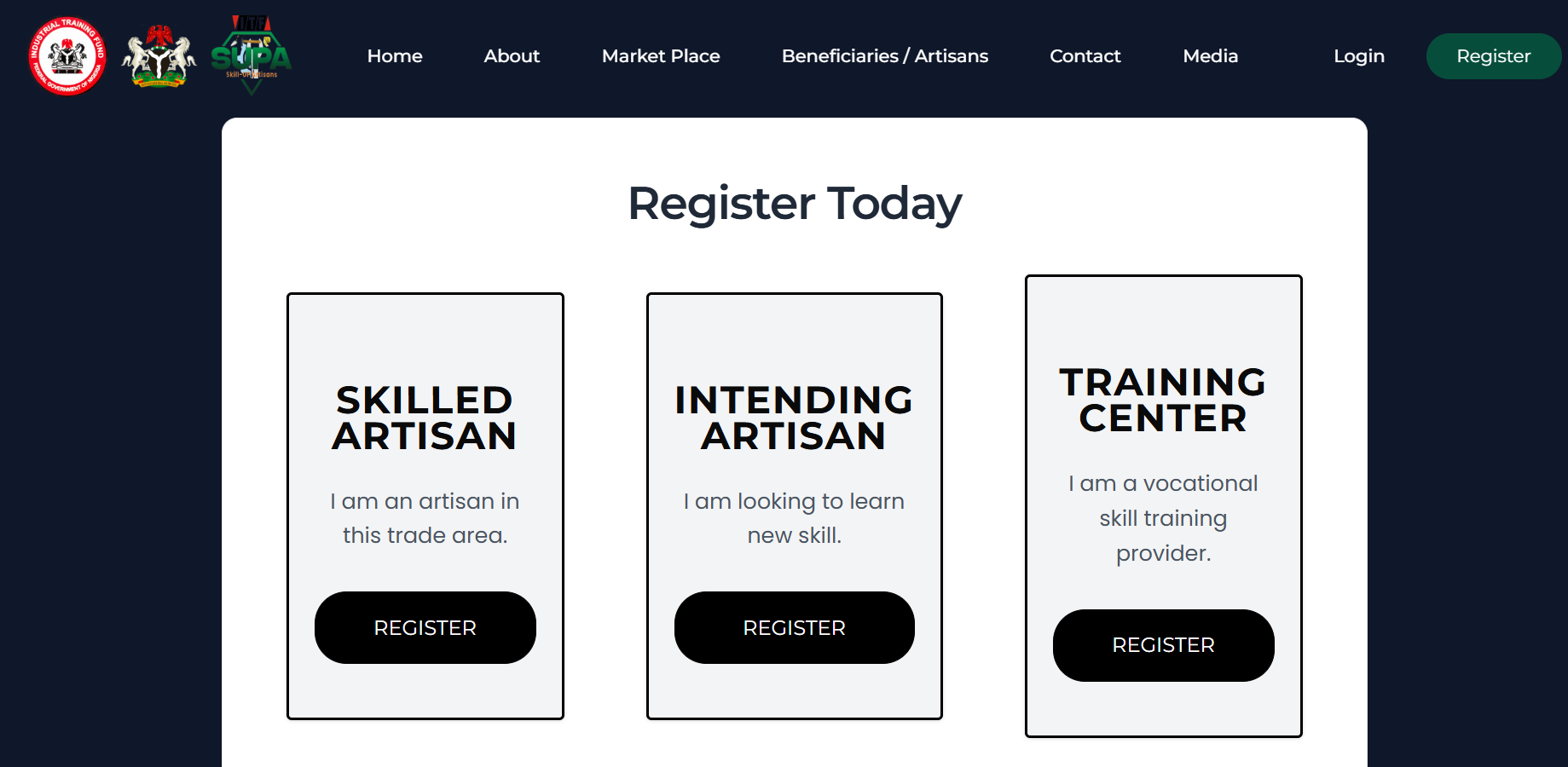 SUPA ITF gov ng Registration Portal Login 2025 | Apply for ITF Skills ...